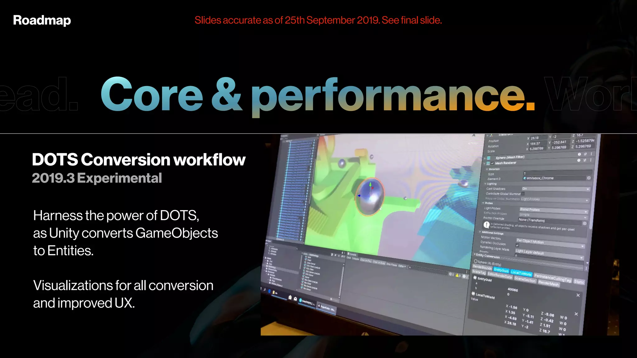 What to expect in 2020: Unity roadmap - Unite Copenhagen 2019 | PDF