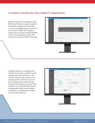 Get the most out of your storage with the Dell EMC Unity XT 880F All ...