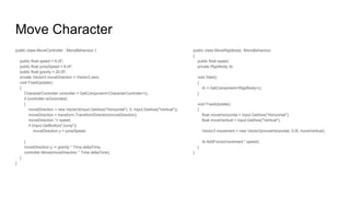 Academy PRO: Unity 3D. Environment | PPTX | Graphics Software | Computer Software and Applications