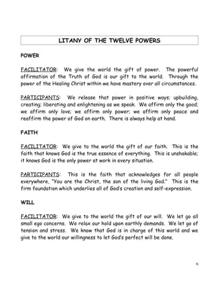 THE TWELVE STEPS AND THE TWELVE POWERS | DOC | Spirituality | Religion ...