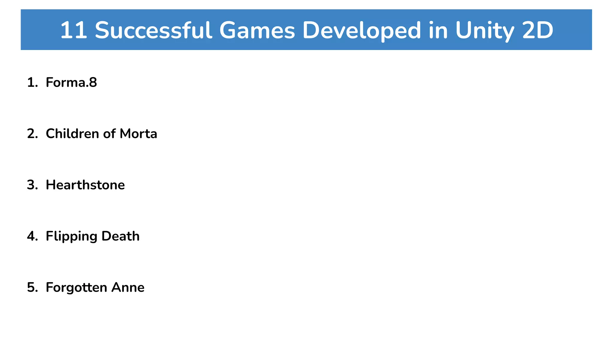 Unity 2d Game Development Ppt