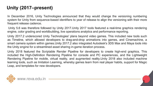 UNITY 3D.pptx | Free Download