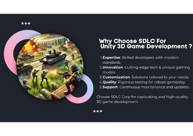 Unity 3D Game Development Company SDLC Corp | PDF