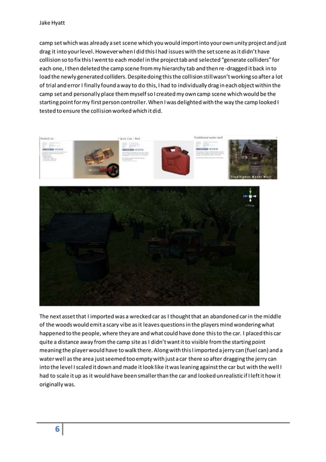 Unity 3D level design workflow | DOCX | Horror Video Games | Video Game ...