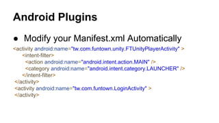 Unity3D Plugins Development Guide | PPT