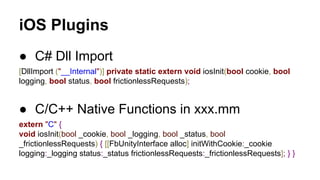 Unity3D Plugins Development Guide | PPT