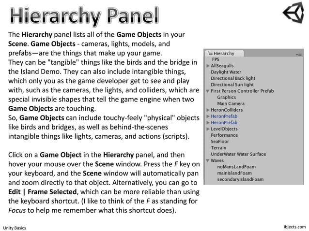 Unity 3d Basics | PPTX | Operating Systems | Computer Software and Applications