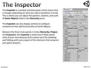 Unity 3d Basics | PPTX