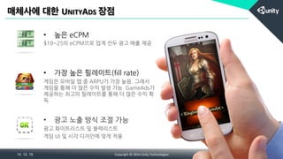 UnityAds 동영상 광고 탑재 사례 | PDF