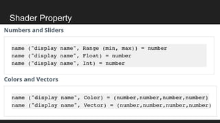 Unity advanced computer graphics week 02 | PDF | Computing | Technology & Computing