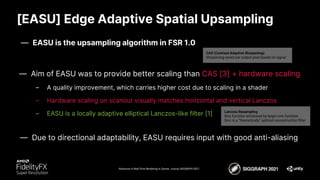 Unity AMD FSR - SIGGRAPH 2021.pptx