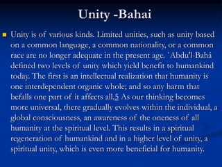 Unity and Renewal of Humankind.ppt