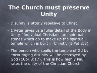 Unity And Sin | PPT
