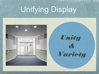 Unity and variety as one | PPT