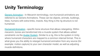 Unity animation workshop 2021-22 | PDF