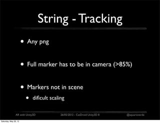 Introduction to AR with Unity3D | PPT