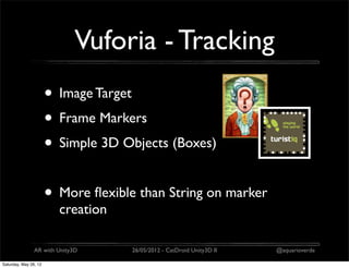 Introduction to AR with Unity3D | PPT