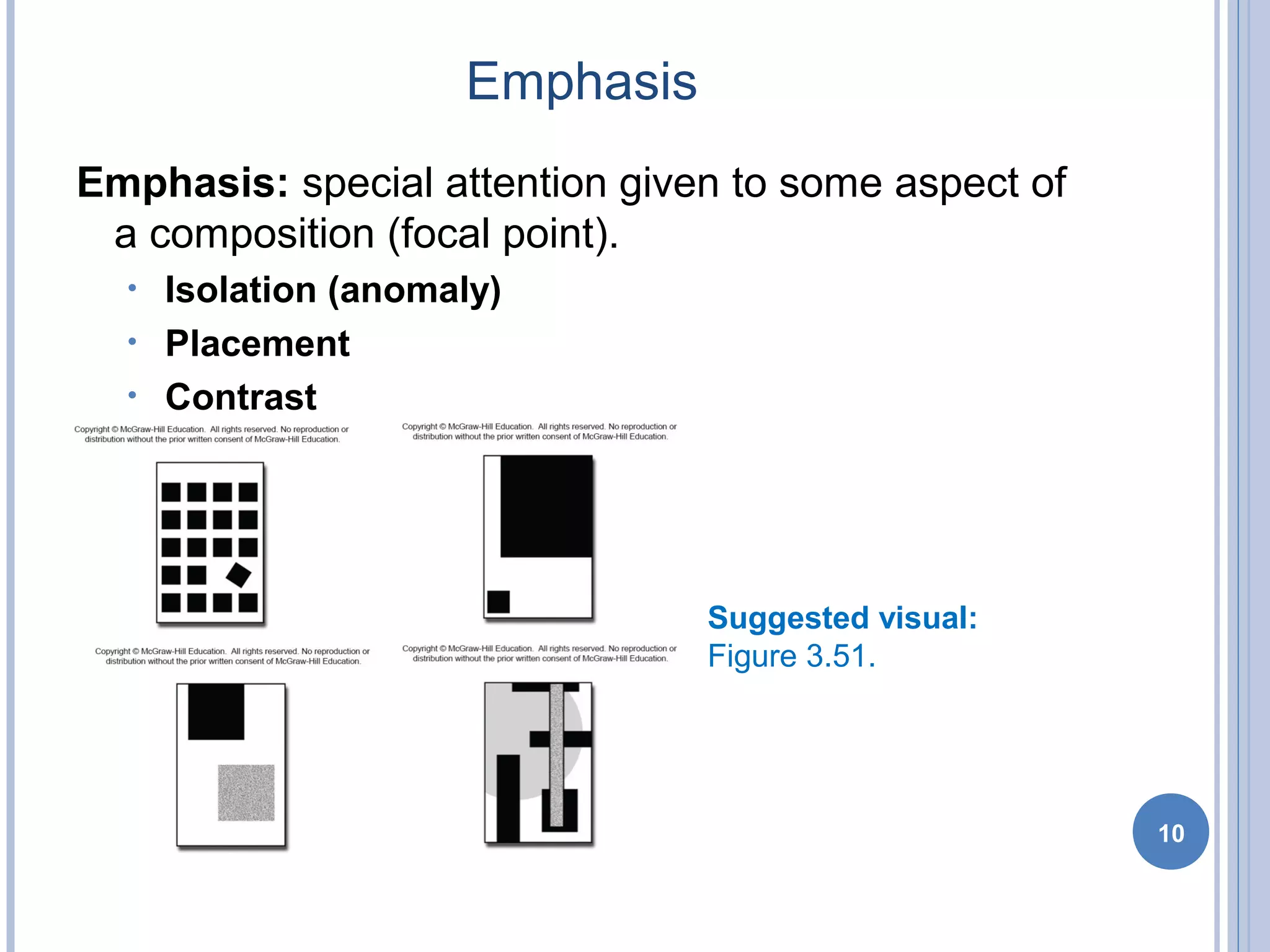 Unity, Balance, Proportion, Scale, Rhythm & Emphasis - Chapter 3 | PPT