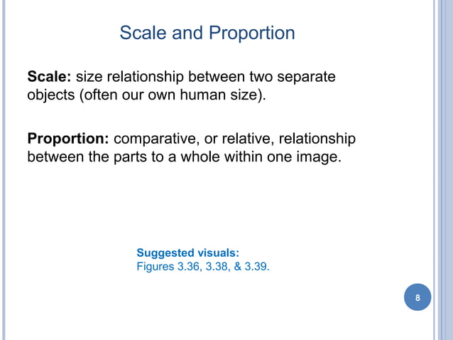 Unity, Balance, Proportion, Scale, Rhythm & Emphasis - Chapter 3 | PPT