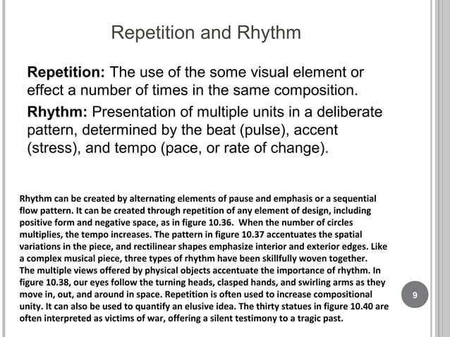 Unity, Balance, Scale & Proportion, Contrast, Emphasis & Repetition ...