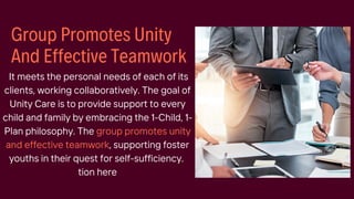 Unity Care - Nonprofit Service | PPT