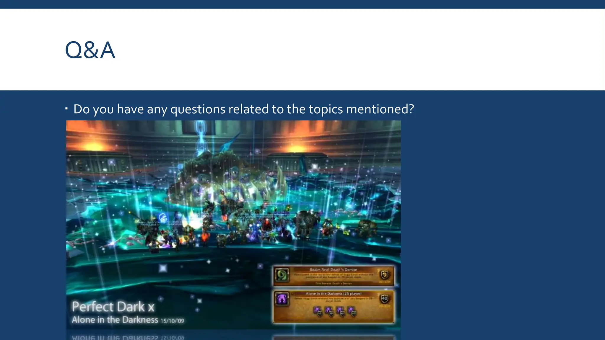 Unity Class 13 Presentation - . | PPTX