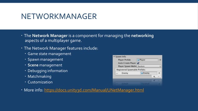 Unity Class 13 Presentation - . | PPTX