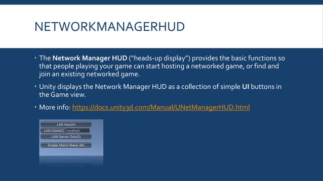 Unity Class 13 Presentation - . | PPTX