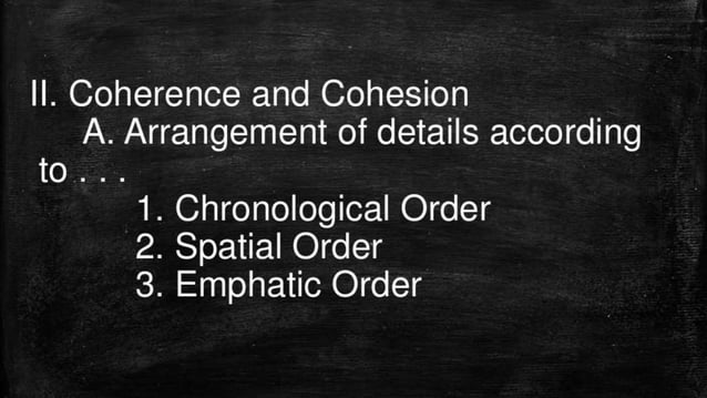 Unity, Coherence, and Cohesion in Paragraph.pptx | Holiday Shopping ...