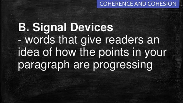 Unity, Coherence, and Cohesion in Paragraph.pptx | Holiday Shopping ...