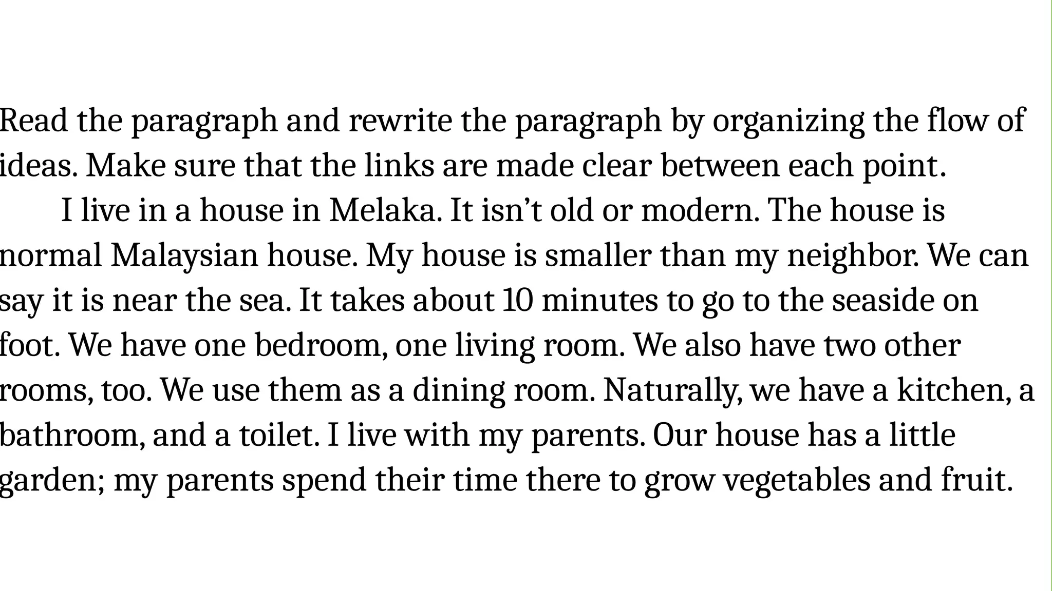 UNITY, COHERENCE AND COHESION ACTIVITY.. | PPTX