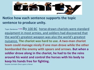 Unity, coherence, development 1 | PPT