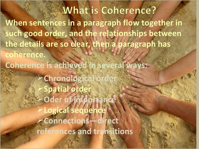 Unity, coherence, development 1 | PPT