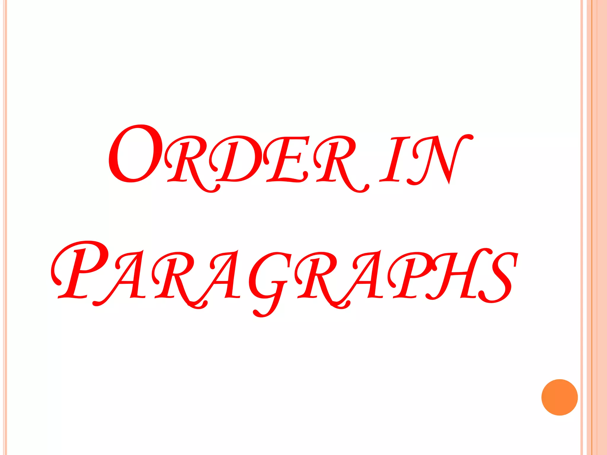 Unity, coherence, emphasis | PPTX