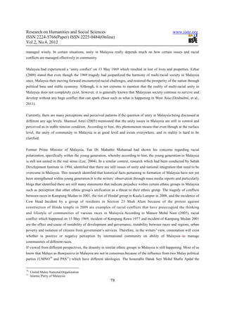 Unity concept from islamic perspective and the reality of unity in ...