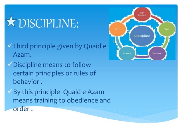 Unity,faith and discipline | PPT