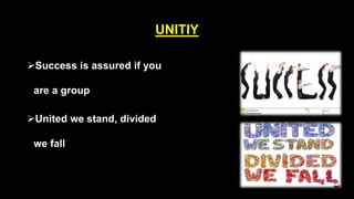 Unity Faith Discipline | PPTX