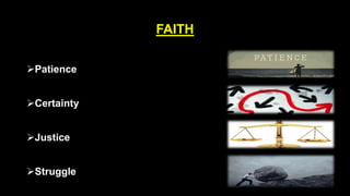Unity Faith Discipline | PPTX