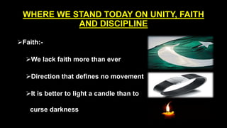 Unity Faith Discipline | PPTX