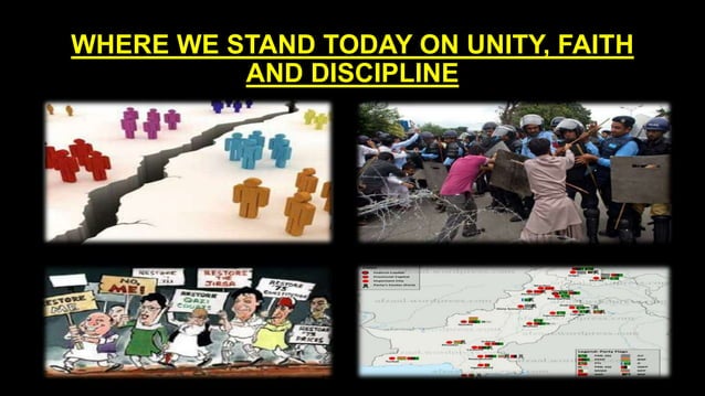 Unity Faith Discipline | PPTX