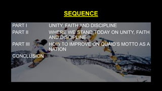 Unity Faith Discipline | PPTX