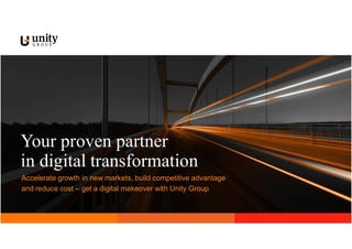 Unity group overview | PPT