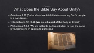 Unity in christ power point | PPTX