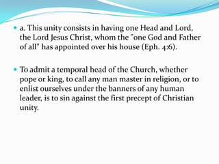 Christian Unity In Diversity