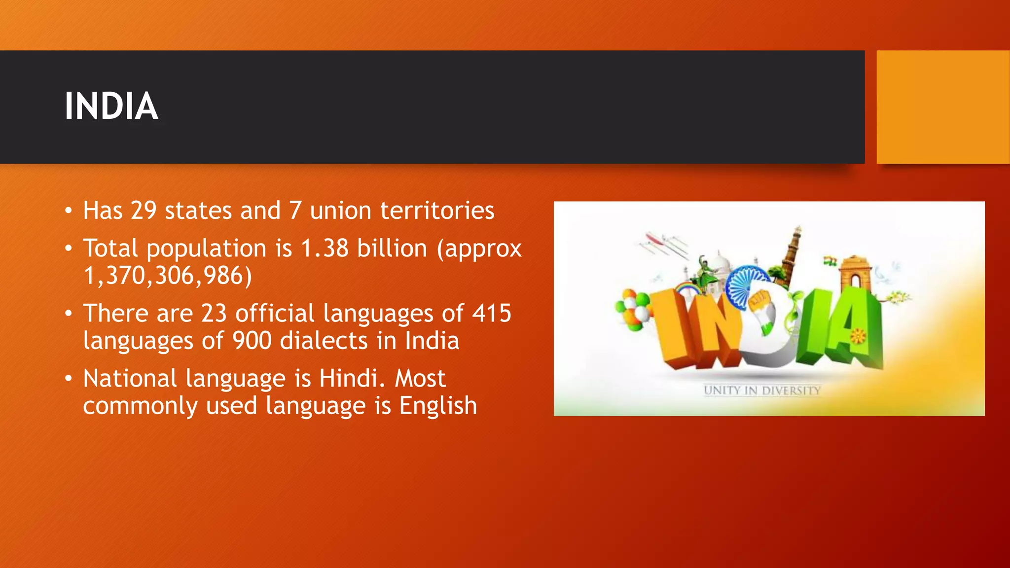 Unity in diversity in india | PPTX