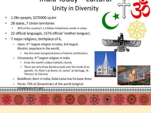 Unity in Diversity in India | PPSX