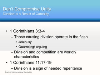 Unity in the Body of Christ | PPTX