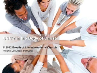 Unity in the Body of Christ | PPTX
