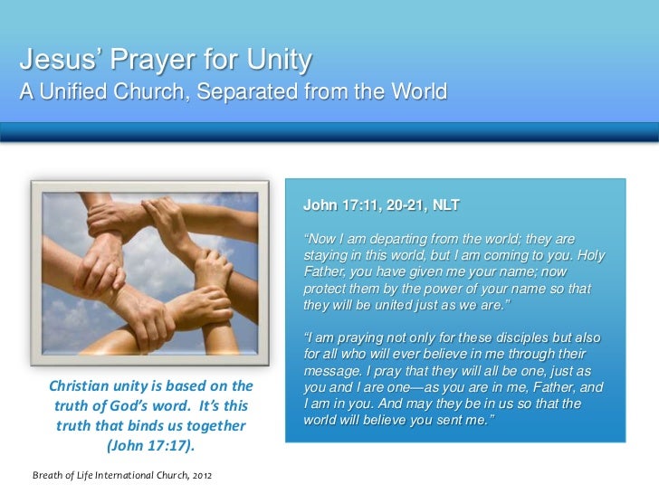 Unity in the Body of Christ