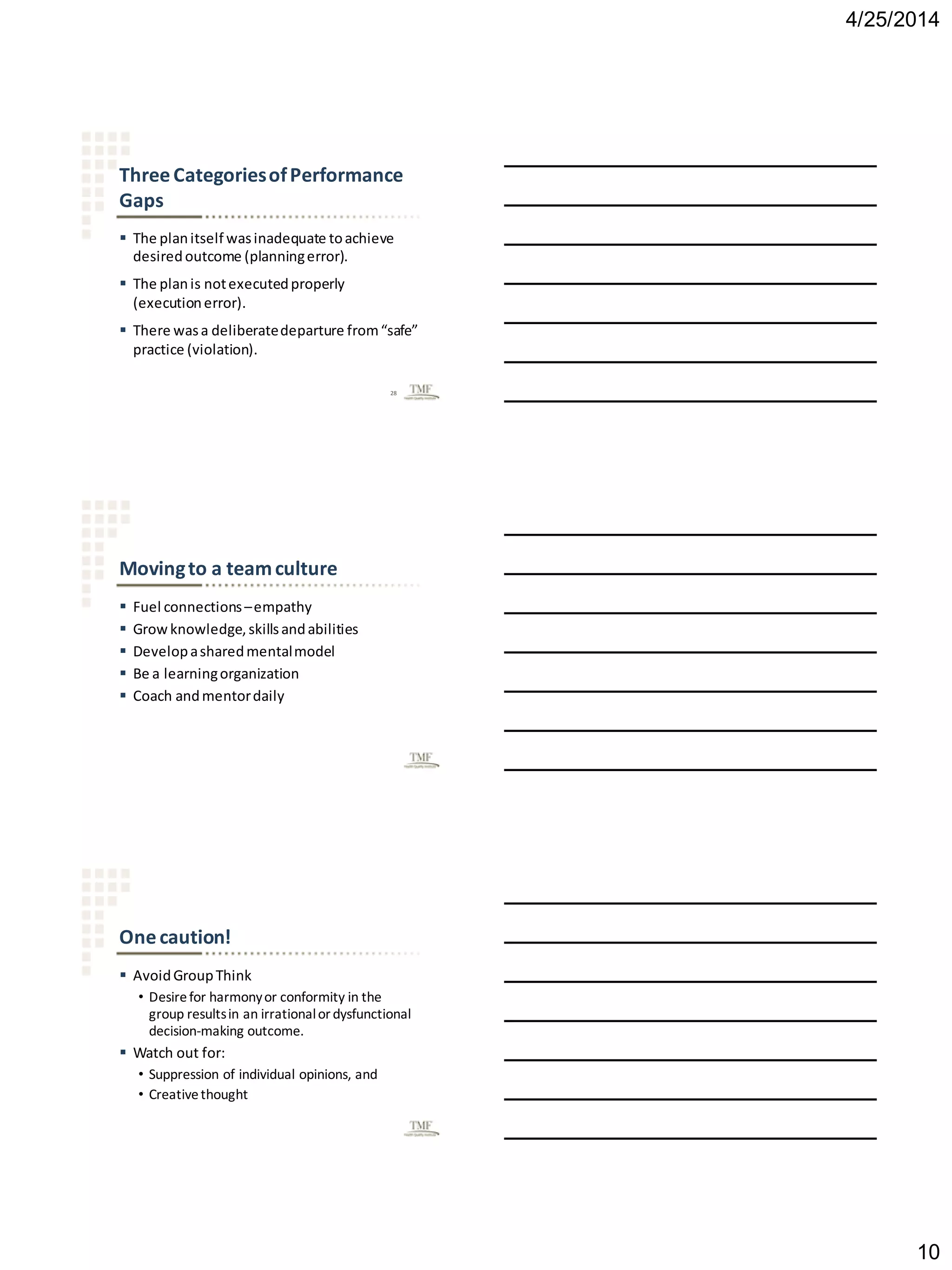 Unity is strength presentation handout | PDF
